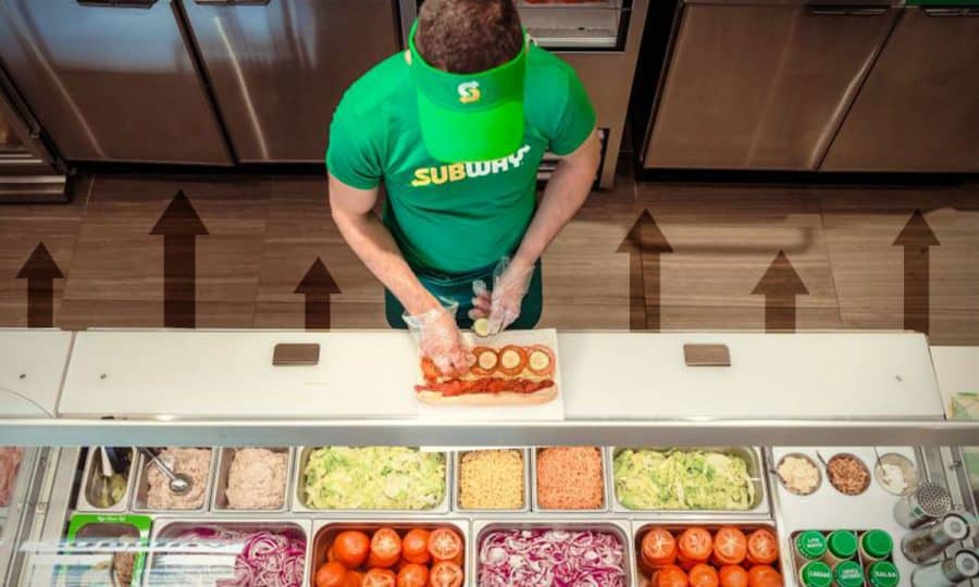Ventas de Subway crecen 9% en 2022 mientras explora una transacción