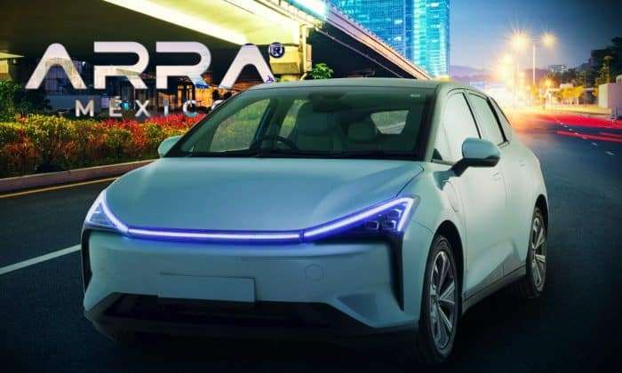 ARRA debuta en el mercado mexicano de autos eléctricos, pero con retos