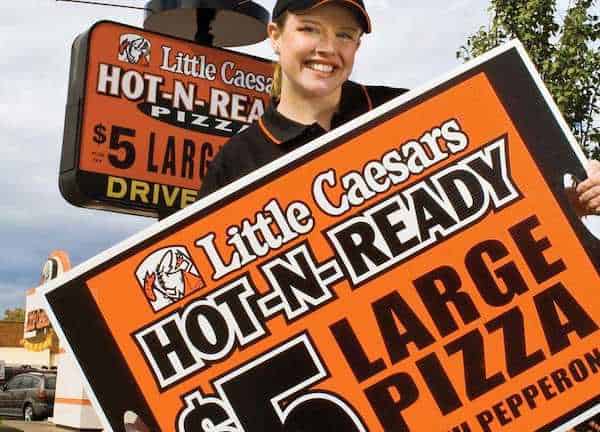 Así fue como se creo la pizzería estadounidense Little Caesars