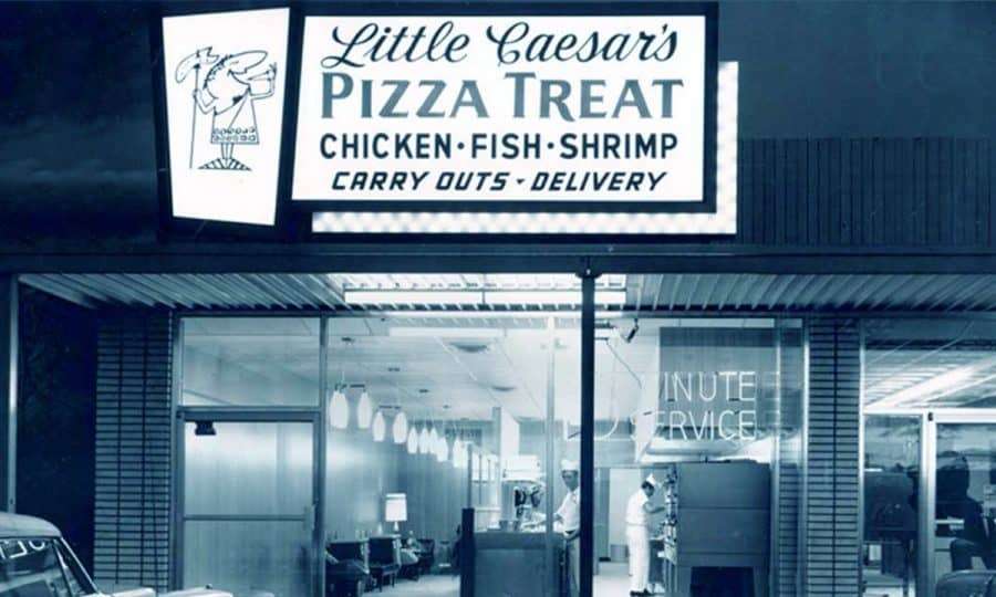 Así fue como se creo la pizzería estadounidense Little Caesars