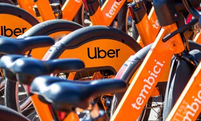 Uber se une al servicio de bicicletas compartidas de Tembici en Latam