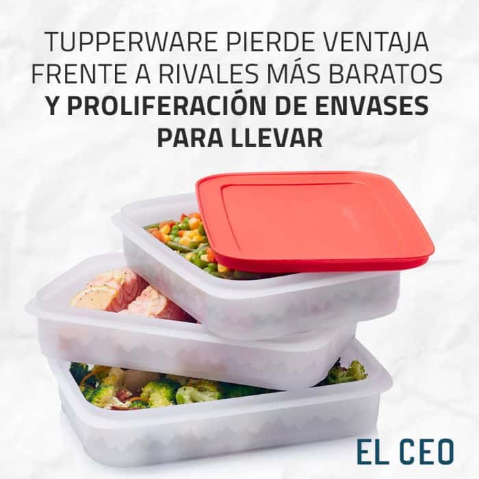 Tupperware se enfrenta a la quiebra por problemas de liquidez