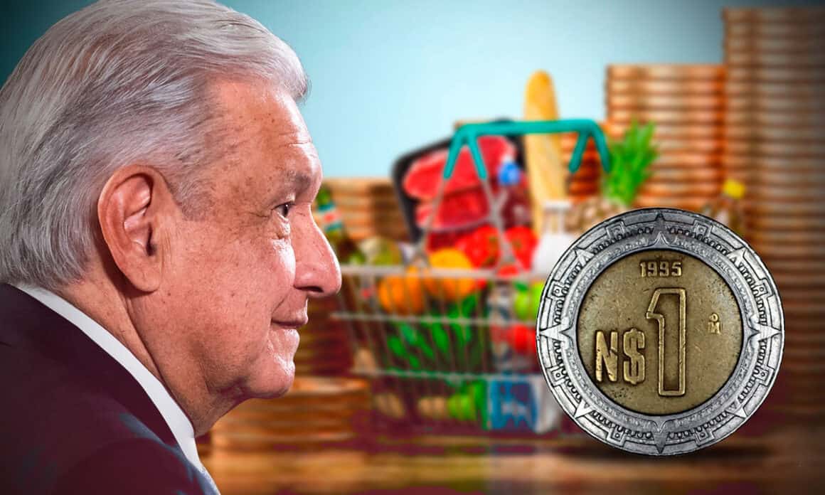 AMLO destaca reducción de la inflación y apreciación del peso