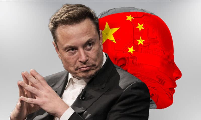 Musk elogió la AI de China