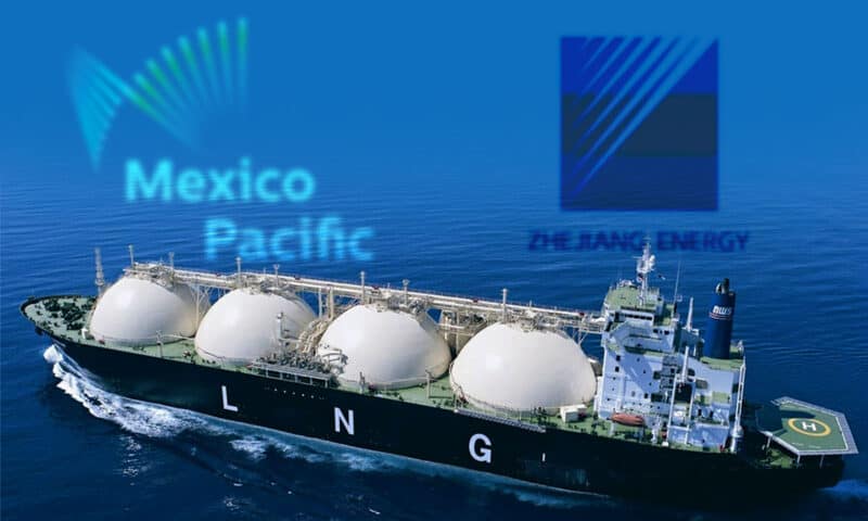 Mexico Pacific Limited venderá gas a Zhejiang Energy