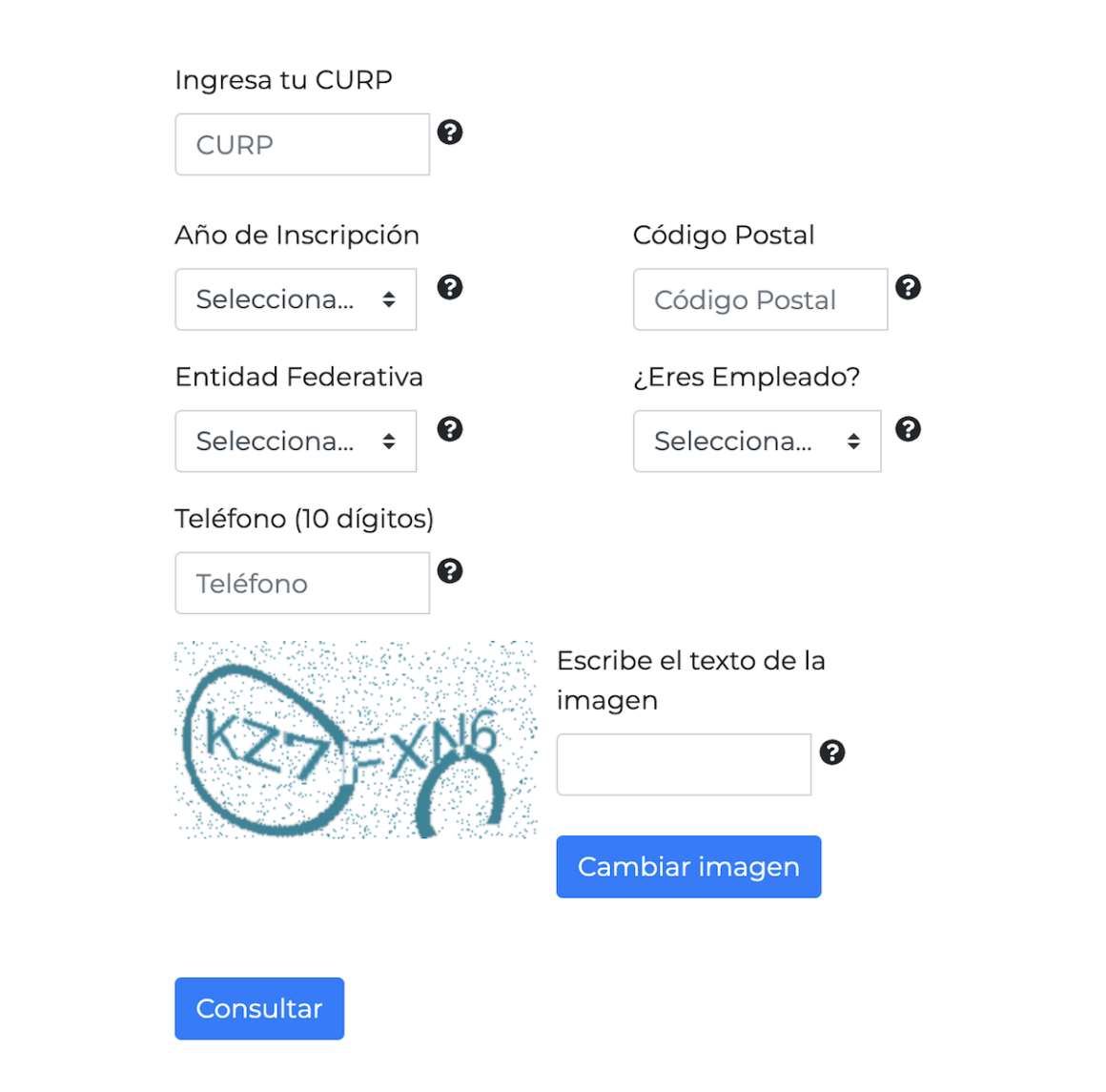 ¿Cómo puedo imprimir mi RFC con mi CURP?