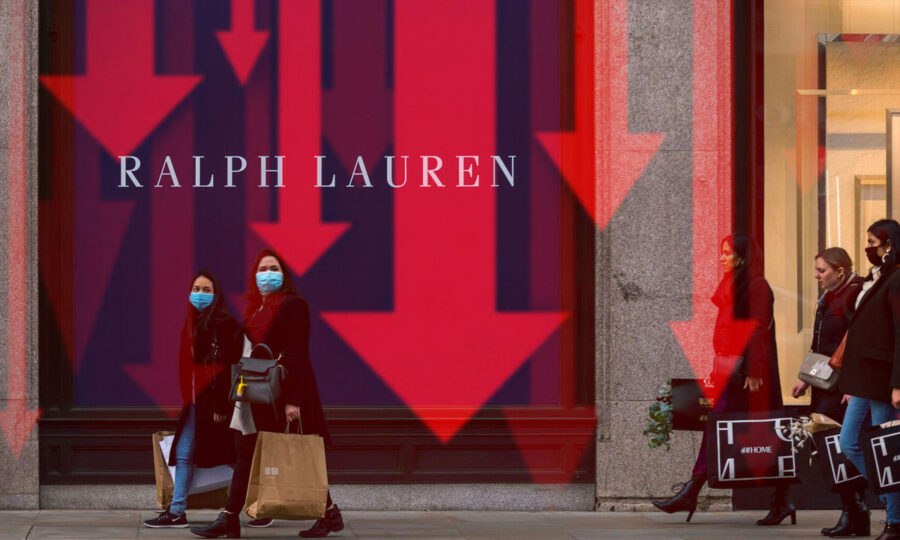 Ralph Lauren, golpeada por menor demanda en el lujo