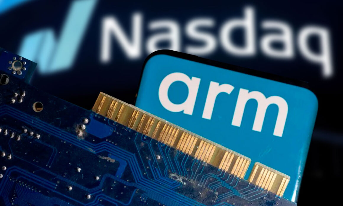 Arm debuta con éxito en el Nasdaq