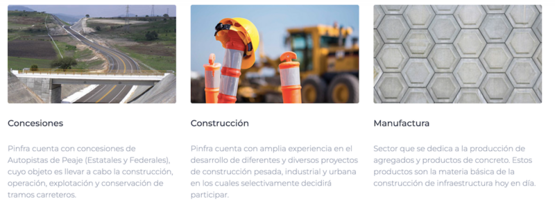 ¿Quiénes son los dueños de Pinfra?