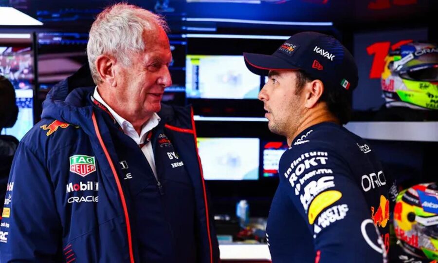 ¿Cuál es el problema entre Helmut Marko y Checo Pérez? Esto ocurre en Red Bull