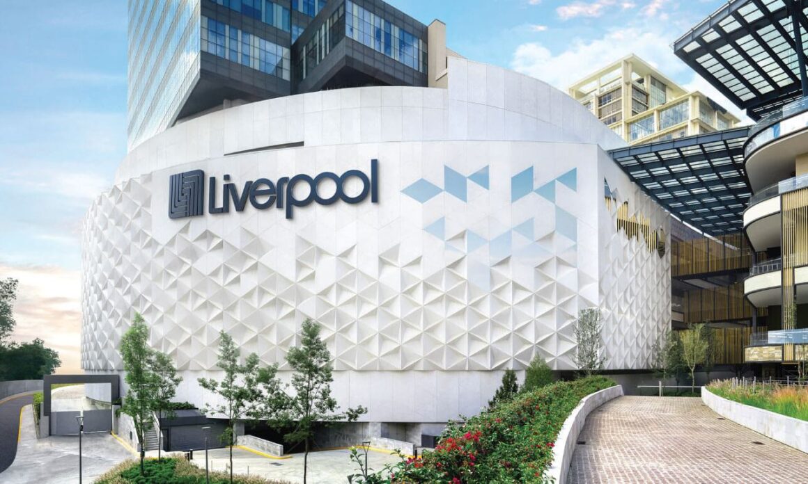 ¿Cuántas sucursales de Liverpool hay en 2023?