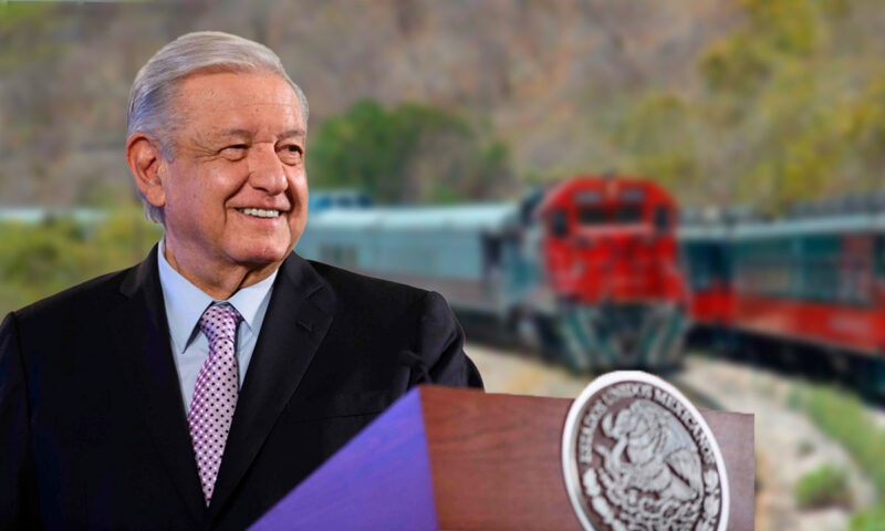 AMLO publica decreto para reactivar 7 rutas de trenes de pasajeros