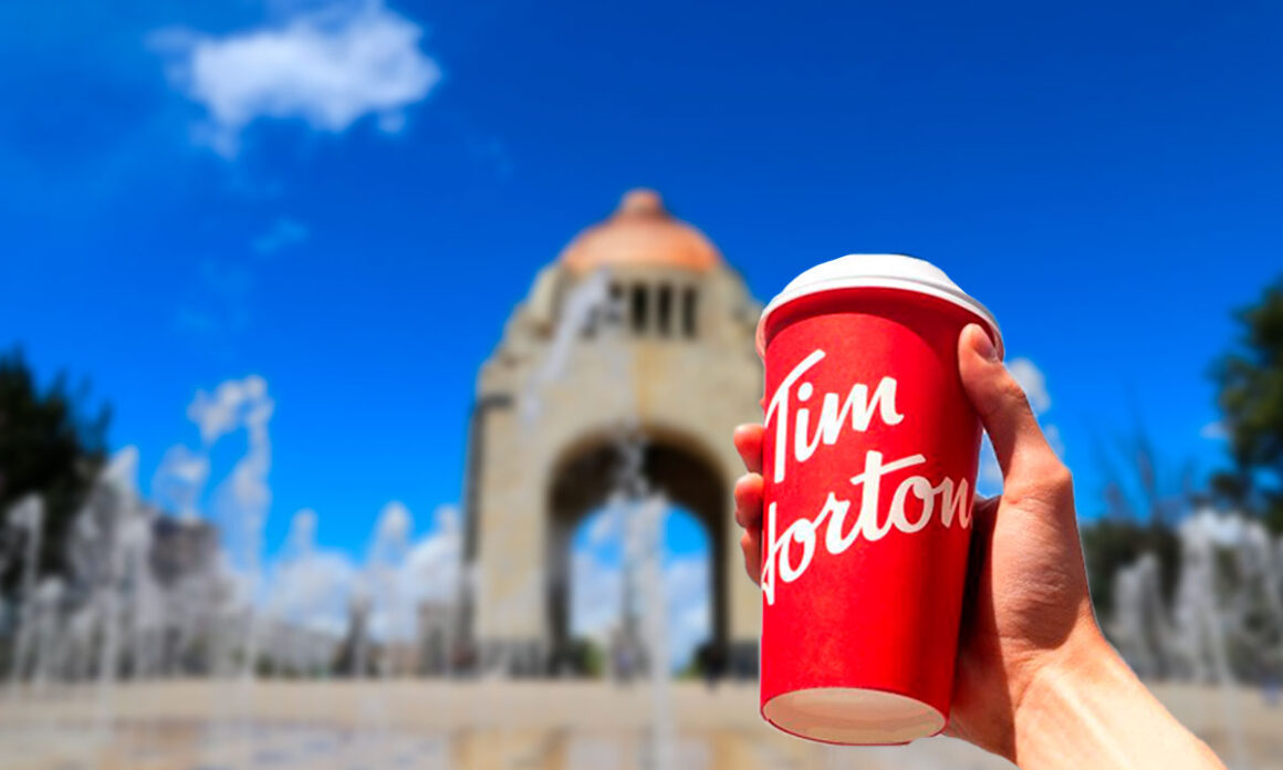 ¿Cuál es y dónde está la primera cafetería Tim Hortons en México?
