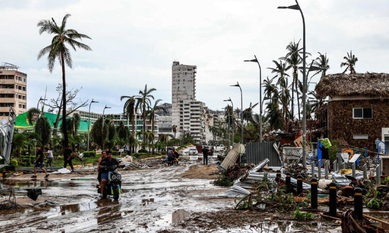 Acapulco: Huracán Otis, el décimo tercer desastre más costoso del mundo