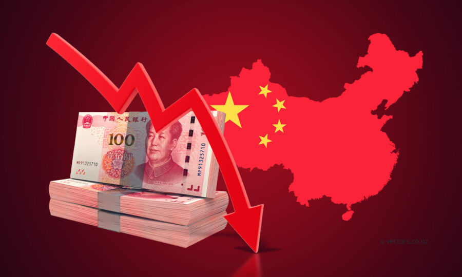 China logra objetivo para el PIB en 2023, pero registra deflación