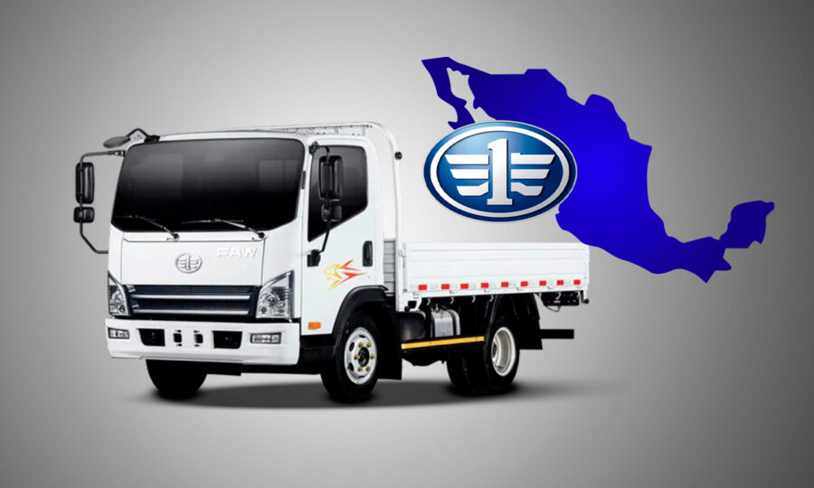 FAW quiere conquistar México, no con autos sino con camiones