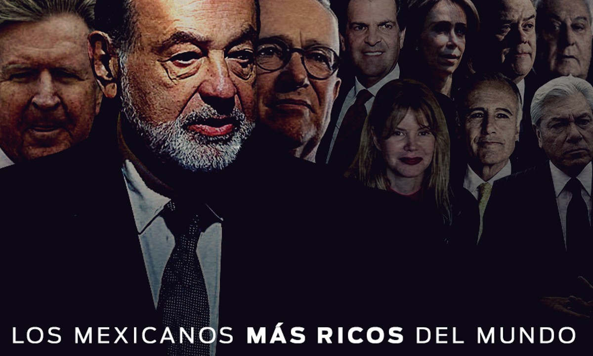 Estos son los empresarios que concentran la mayor riqueza en México