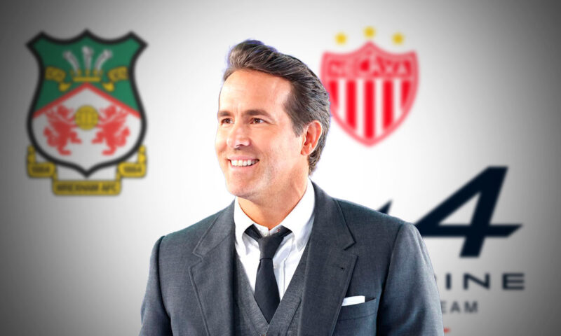 ¿Cuáles son las inversiones de Ryan Reynolds en el deporte?