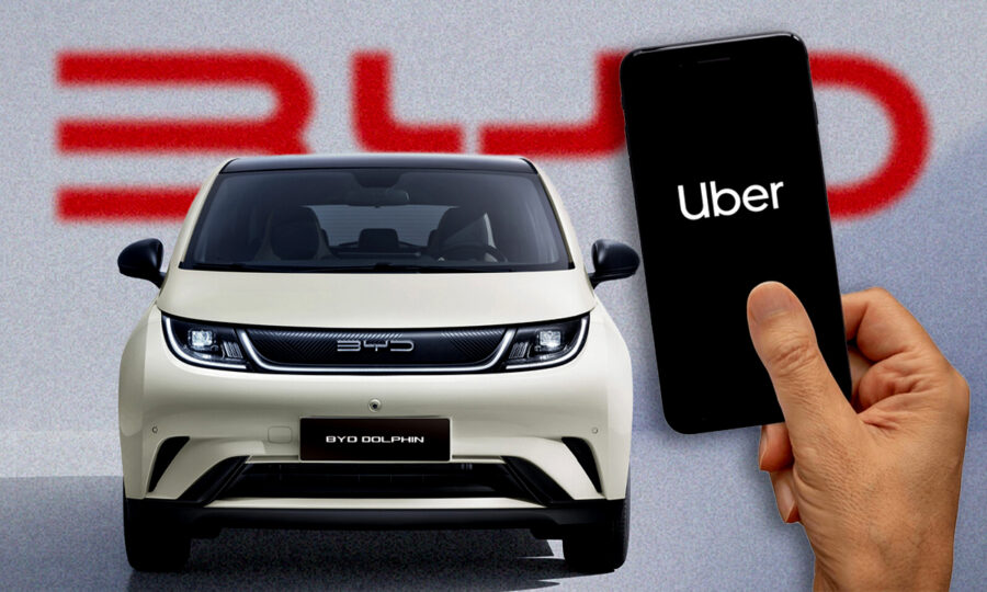 Uber firma alianza con BYD para el uso de autos eléctricos en Europa y ...