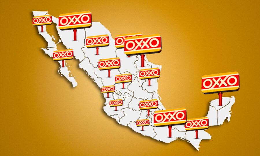 ¿Cuántas tiendas tiene Oxxo hay hasta ahora en el primer semestre de 2024?