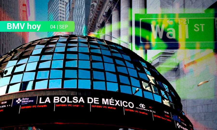 ¿Cómo operan la BMV y Wall Street este miércoles 4 de septiembre de 2024?