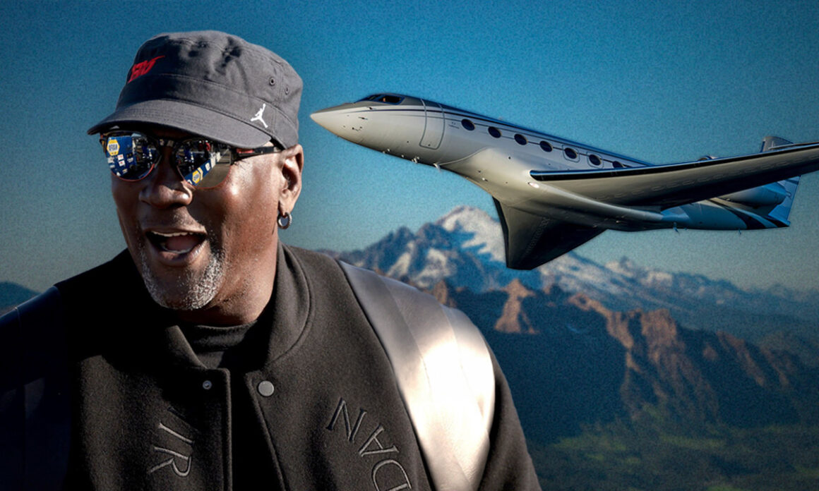 Así luce el nuevo jet de Michael Jordan; es considerado el avión de los ...
