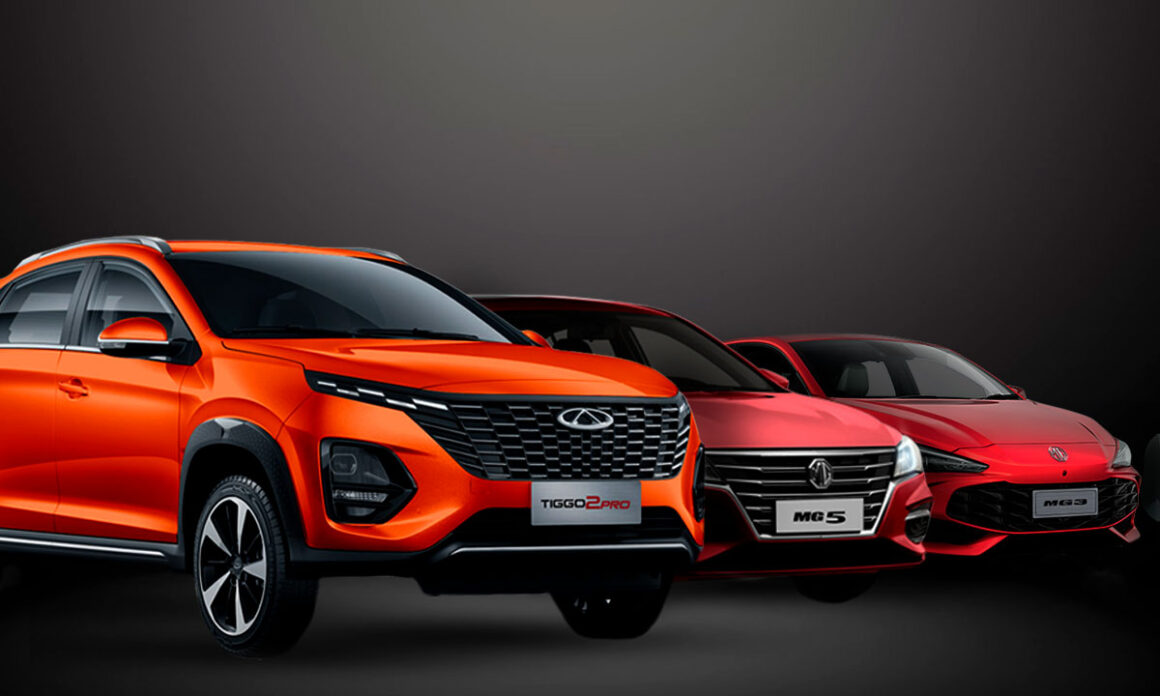 10 autos chinos más vendidos en México durante 2024