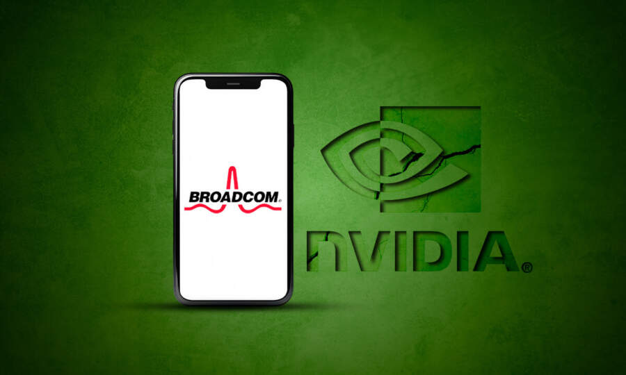 Nvidia vuelve a caer mientras Broadcom revierte sus ganancias