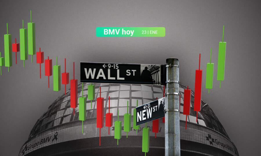 ¿Cómo operan la BMV y Wall Street este jueves 23 de enero de 2025?